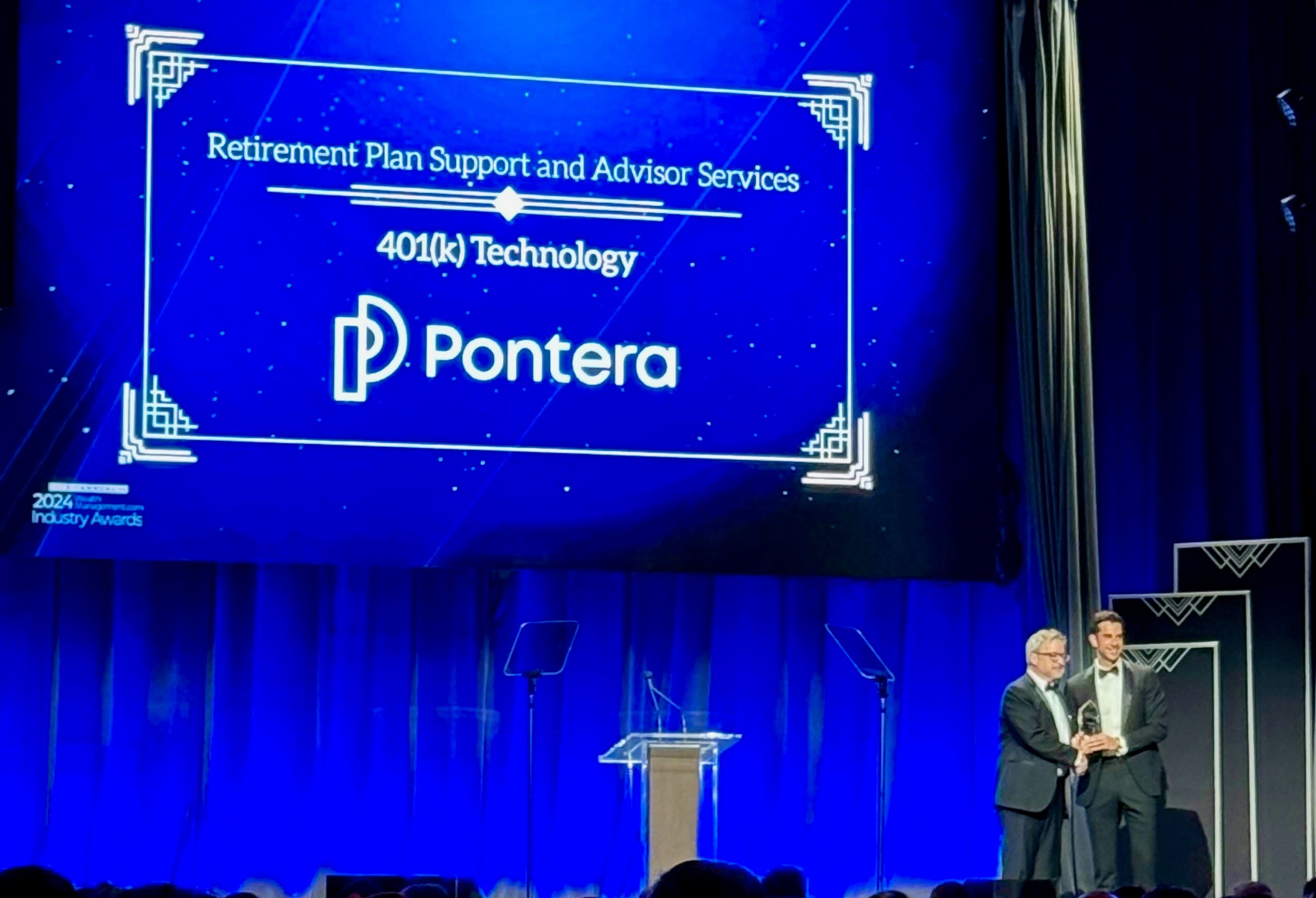 Pontera wins Wealthies award for 401(k) technology